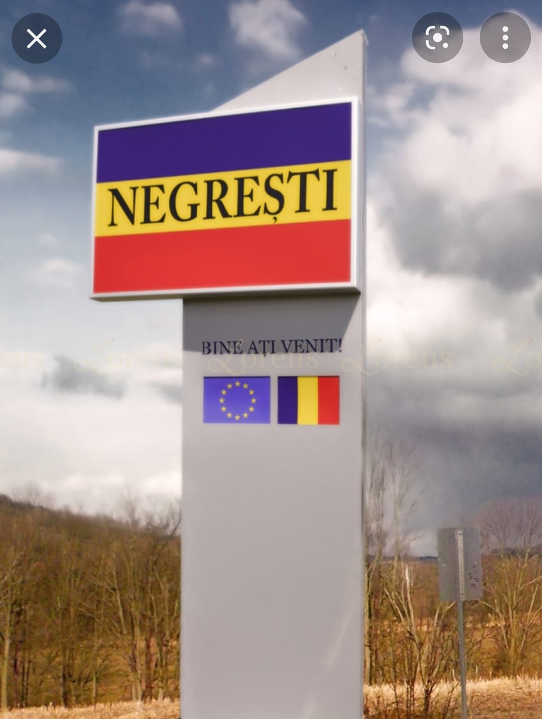 Indicator Inceput/ Sfarsit localitate - Mobilier Stradal - Metal Cosuri
