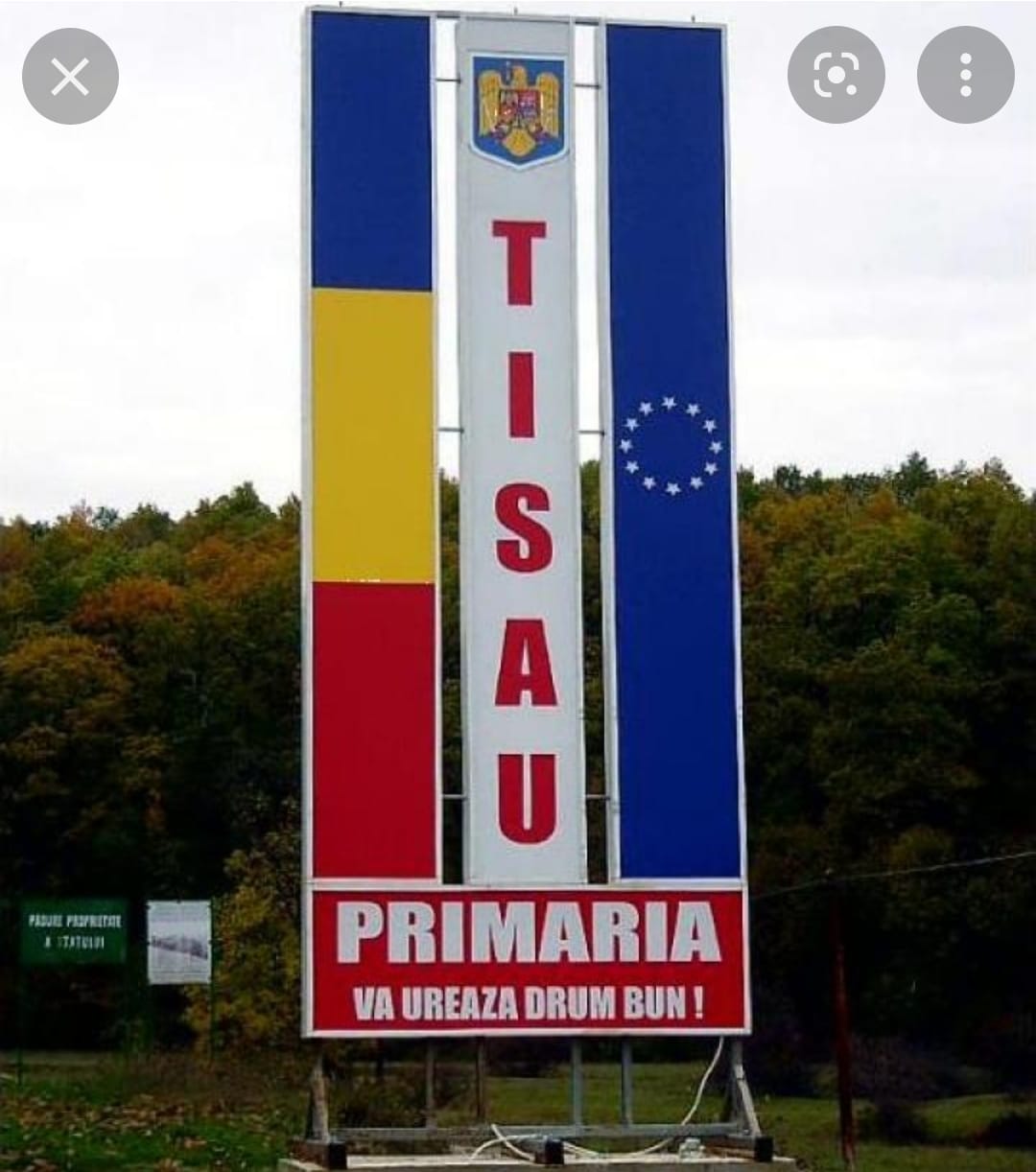 Indicator Inceput/ Sfarsit localitate - Mobilier Stradal - Metal Cosuri